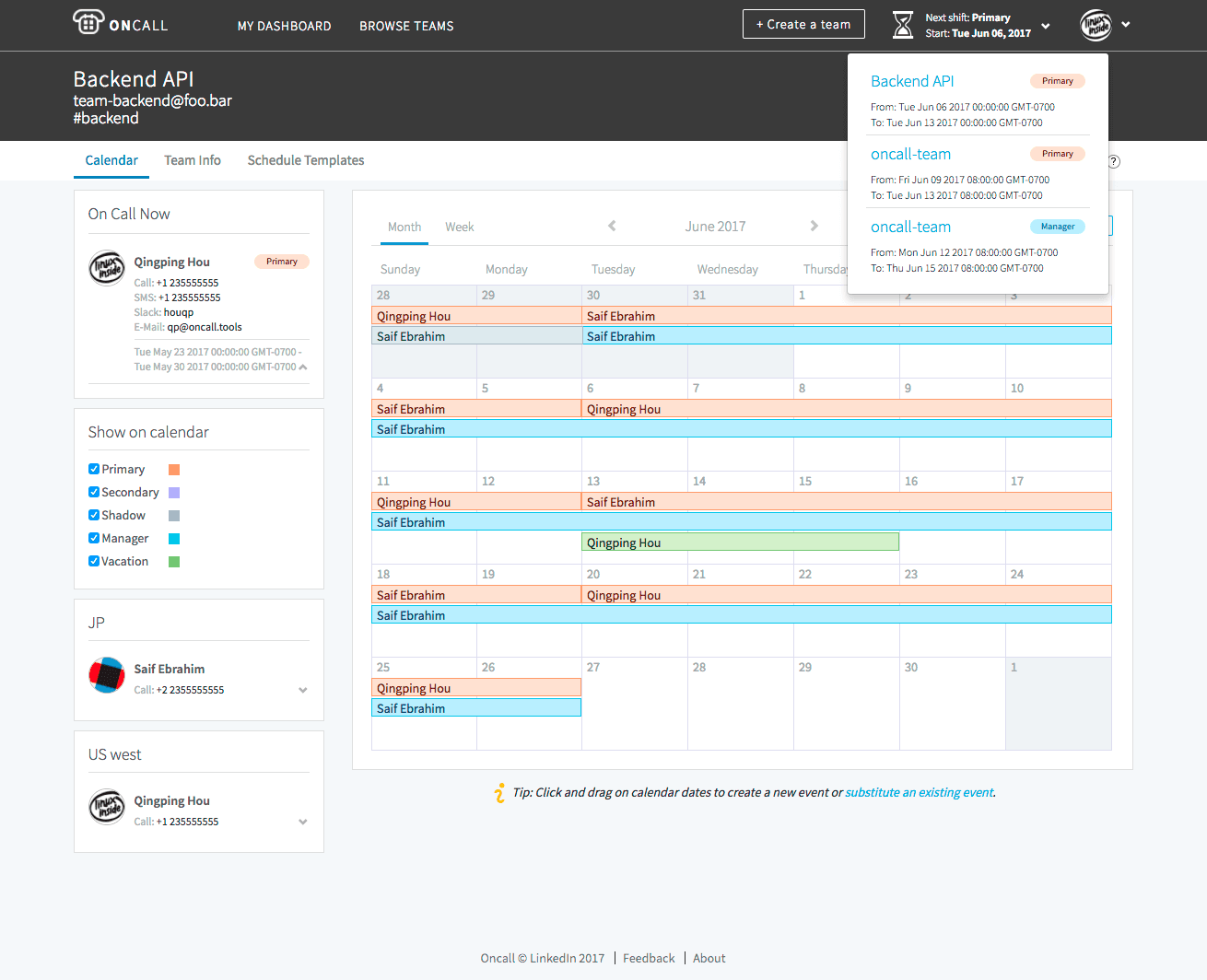 6 Best Free OnCall Software in 2024, Open-Source and SaaS | StatusPal