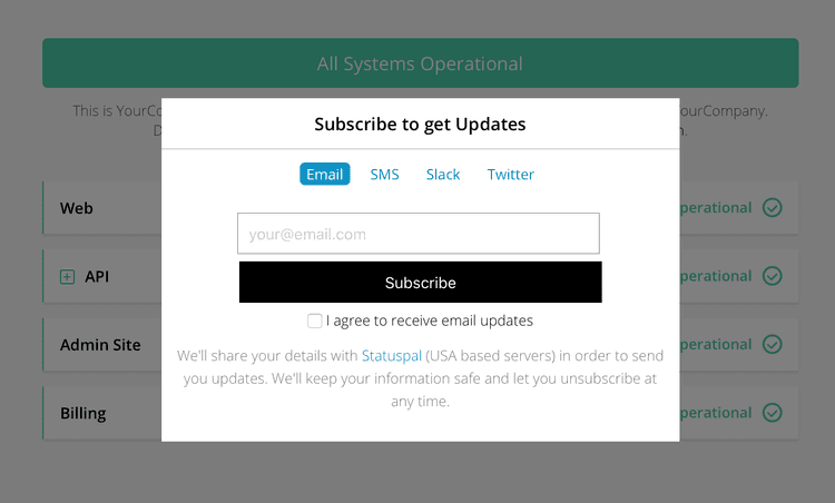 Microsoft Teams Integration | StatusPal Status Page