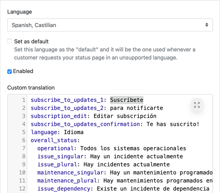 Multi-Language AI-Powered Status Page | StatusPal