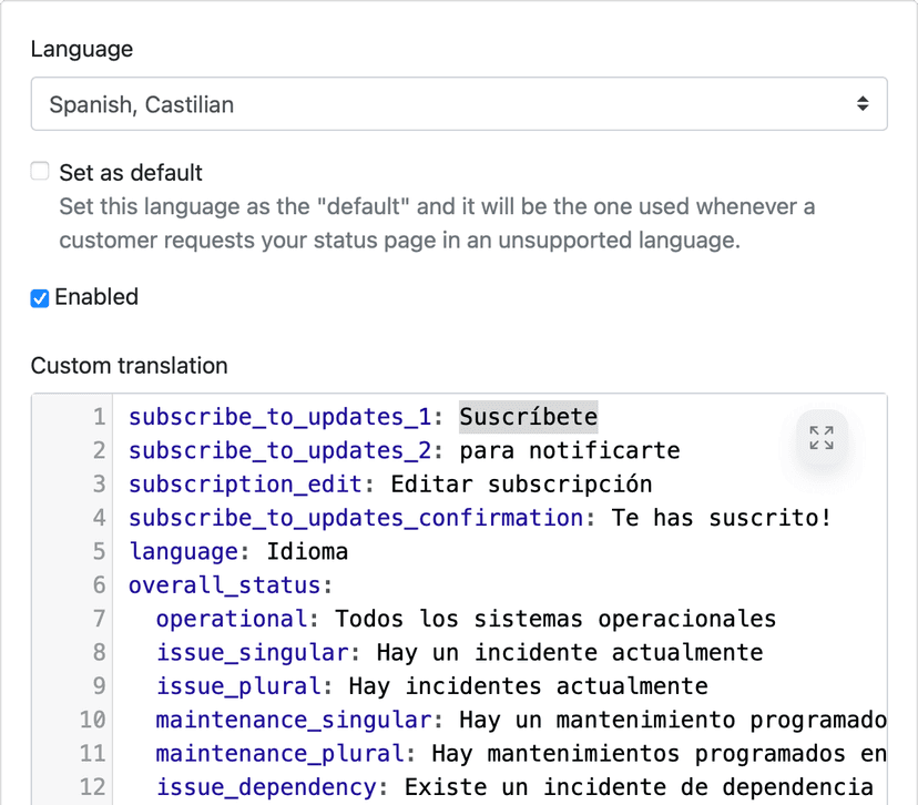 Multi-Language AI-Powered Status Page | StatusPal